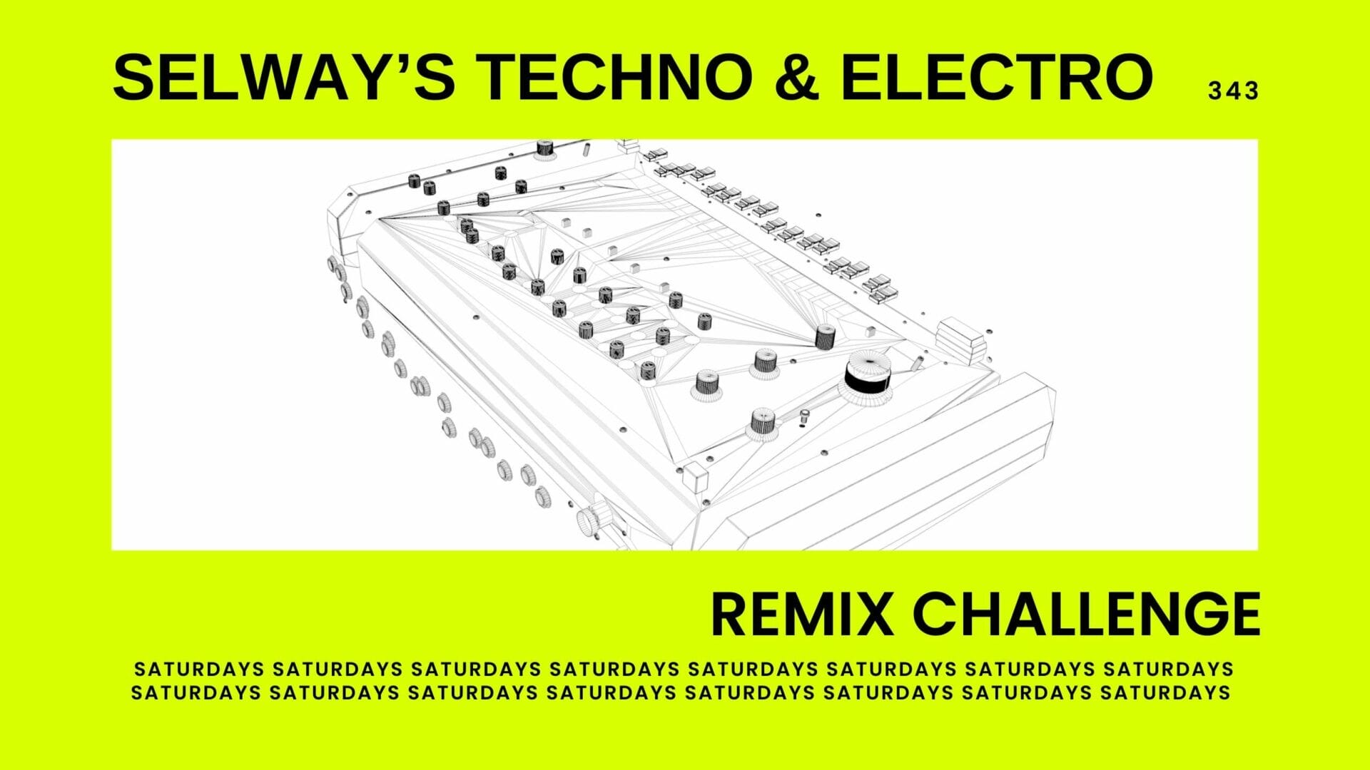 Selway's Techno & Electro Remix Contests at 343 LABS